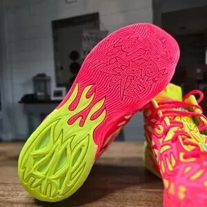 Puma | Shoes | Puma X Lamelo Ball Mb4 Love Pink And Green Basketball ...